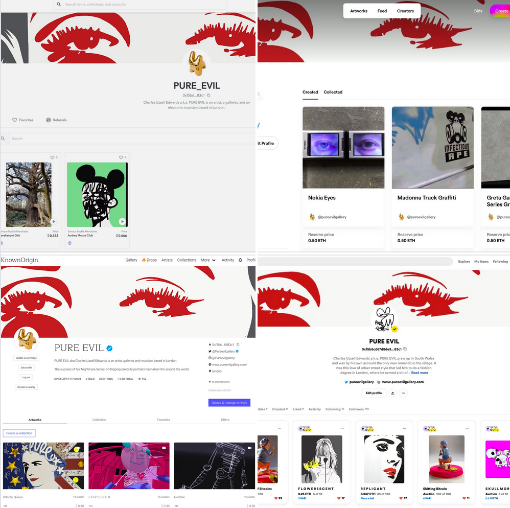 Pure Evil NFT - Crypto Art – pure evil gallery