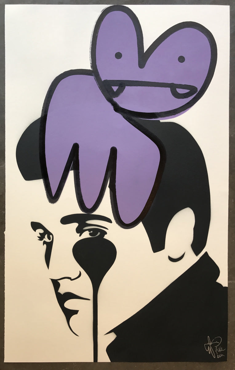 Pure Elvis Bunny Hair - Purple – pure evil gallery